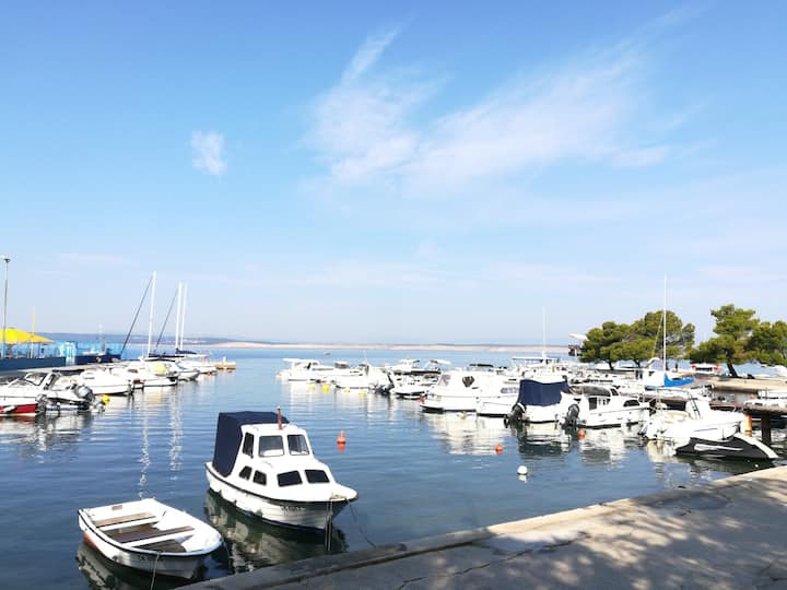 70 M2 App Near The Sea, Quiet Street + Big Terrace - Jadranovo