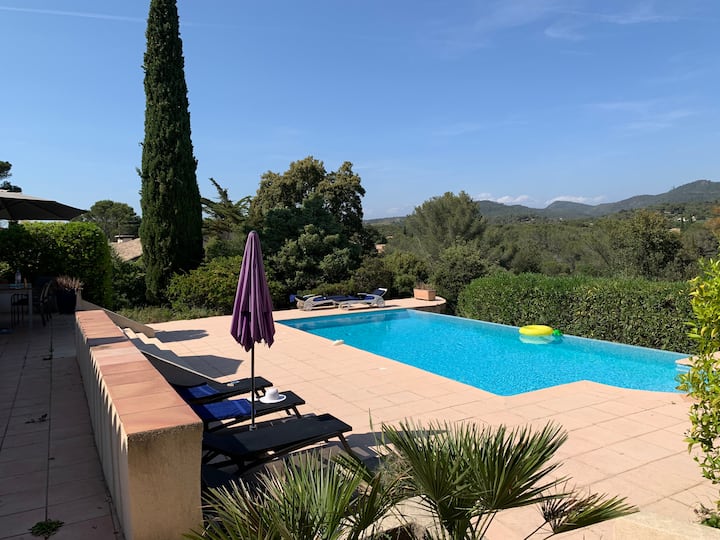 Villa Avec Piscine Et Vue Imprenable Sur L'esterel - Fréjus