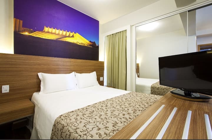 105 Smart 4 Hotel S4 - ÁGuas Claras - Brasilia