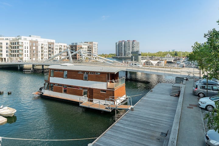 Modern Houseboat Close To Downtown Copenhagen. - Copenhagen