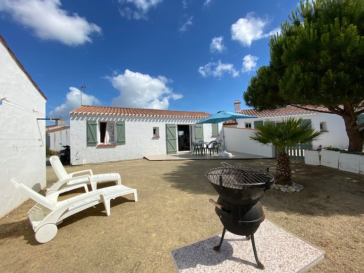 Maison Vendéenne 600 M Plage Et Commerces - Barbâtre