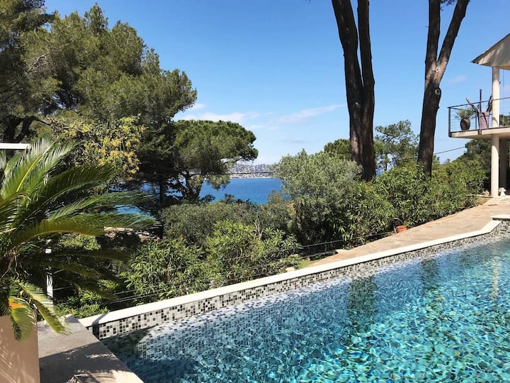 Appartement Vue Mer Prox. Plages Et Centre-ville. - Sainte-Maxime