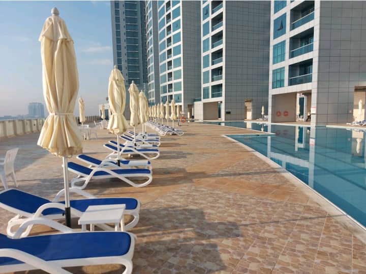 2 Bedroom Apartment With Beautiful City+seaview - Ajman