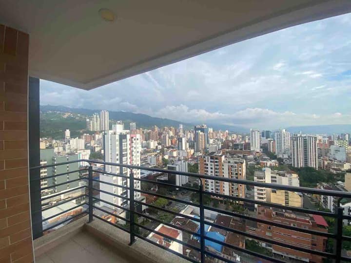 Lindo Apartaestudio Con La Mejor Vista. - Bucaramanga