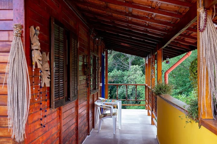 Chalé Romântico!
Um Charme De Lugar!
Mata Nativa! - Serra Negra