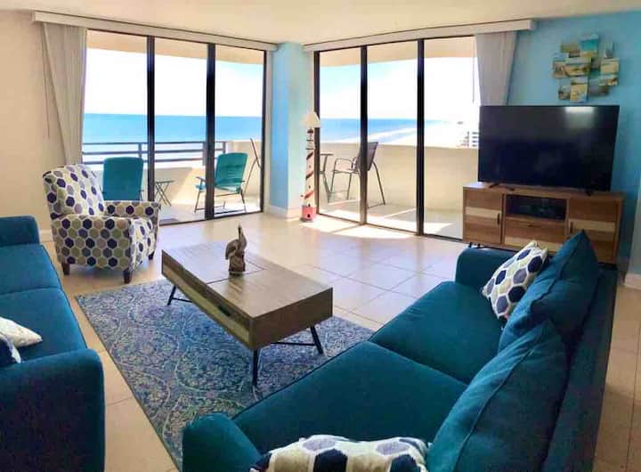 Oceanfront Near The Pier!ocean View From Every Room! 2-2 Wraparound Balcony! - Ormond Beach, FL