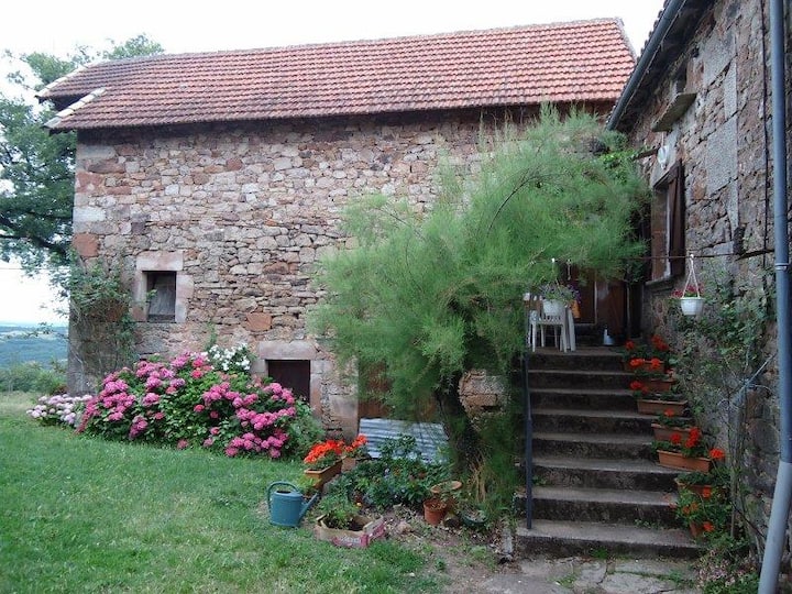 Gîte Rural Typique En Pierre Avec Vue - Najac
