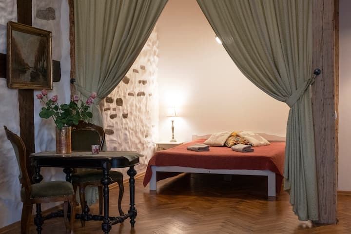 Medieval Romance + View _on The Artery Of Old Town - Tallinn