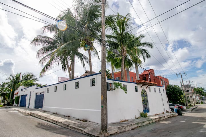 Tropical Retreat With Beautiful Pool And Yard - Cozumel