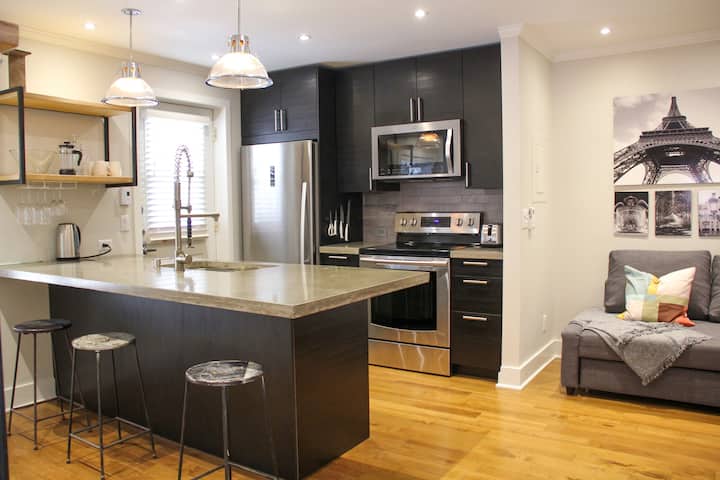 Fully Equipped Cozy Renovated Apt In Montreal -