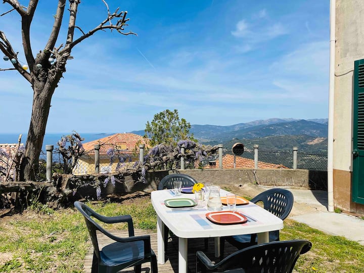 Appartement Avec Jardin Et Vue Golfe - Calcatoggio