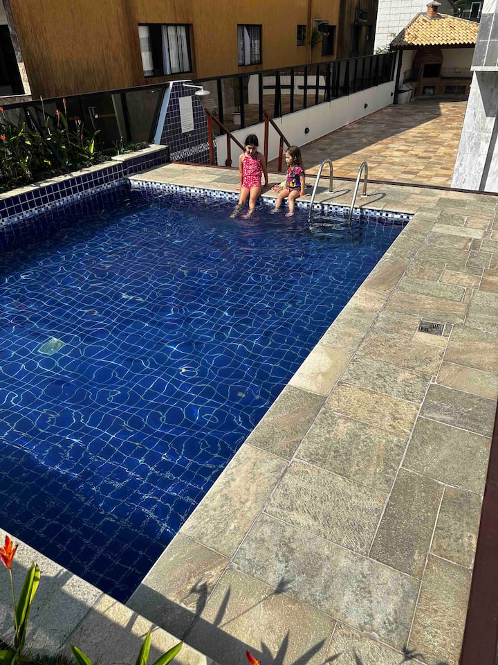 Apartamento Confortável 3 Quadras Da Praia Dotombo - Guarujá