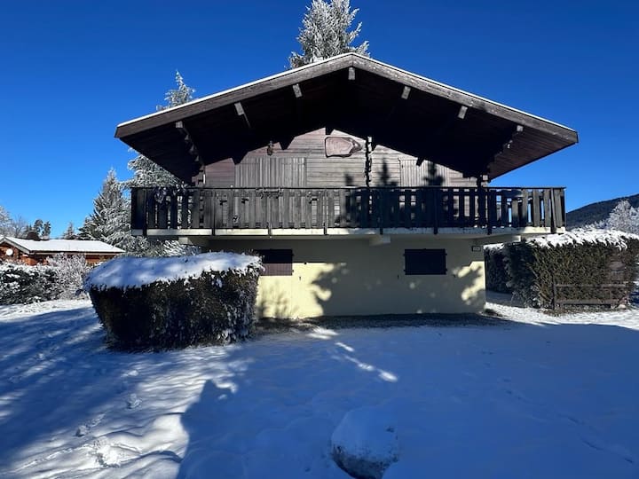 Chalet 4 Chbre Carroz Centre Tout à Pied - Les Carroz d'Arâches