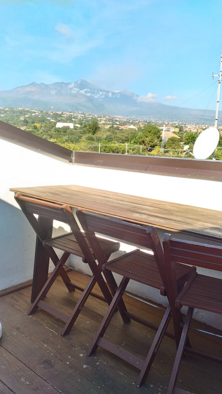 Spazioso Monoloce Vista Mare, Etna - Acireale