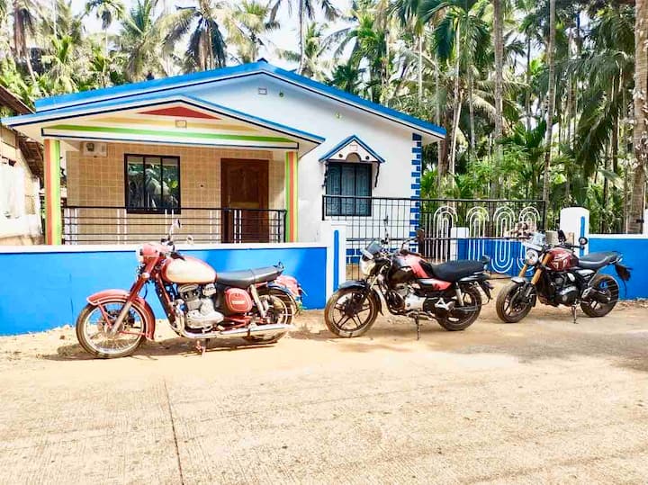 Aloha Gokarna-entire 2bhk Ac Villa Home & Kitchen - Ankola