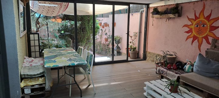Apartamento Tranquilo Con Patio - San Lorenzo de El Escorial