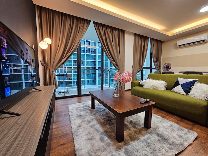 Vivacity Jazz Suites 2 8pax Comfortable 704 - Kuching