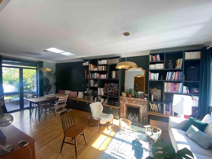 Maison Familiale Et Chaleureuse Avec Cheminée. - Nantes