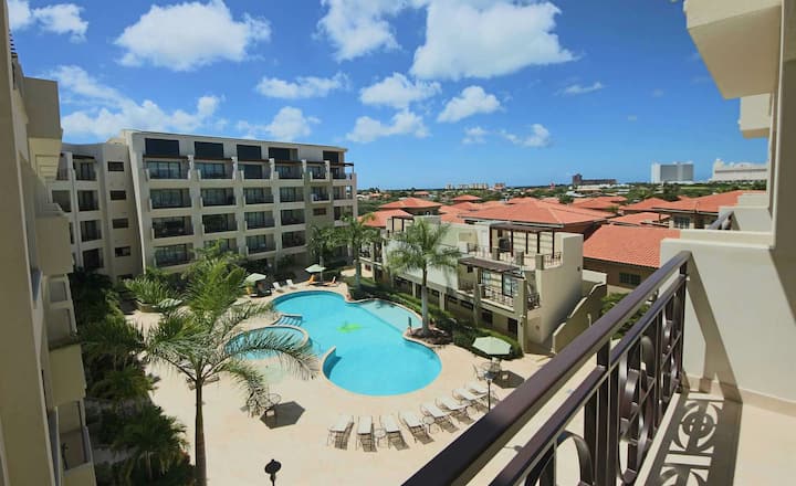 Pc314 - Pool View - Couple Or Family With Kids - 1br - Aruba