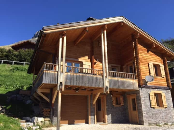 Mysterious Waterfall Chalet W/sauna Next To Slopes - Le Grand-Bornand