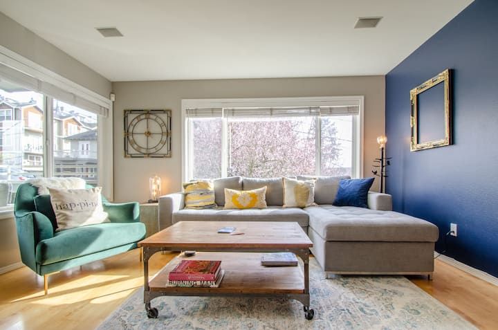 Queen Anne Townhome - Roof Deck - Cascade - Seattle