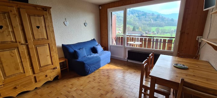 Studio Cabine Au Cœur De La Montagne Les Memises - Thollon-les-Mémises