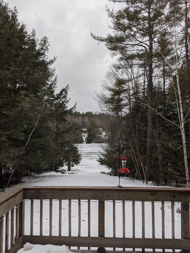 Blue Moose Cabin: Lakefront In White Mountains - New Hampshire (State)