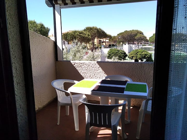 Studio Mezzanine Près Du Lydia à 200 M De La Plage - Leucate