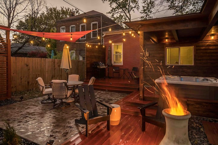 “Hot Tub” Oasis In The Heart Of The City! - St. Louis, MO