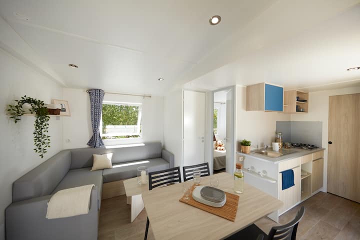 Mobil-home Confort Clim Récent Petit Camping Calme - Saint-Paul-Trois-Châteaux