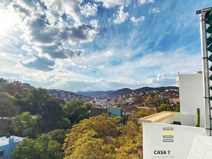 ➽House Dt, W/pool ﹌, Wifi + Parking℗ Solar Energy - Guanajuato