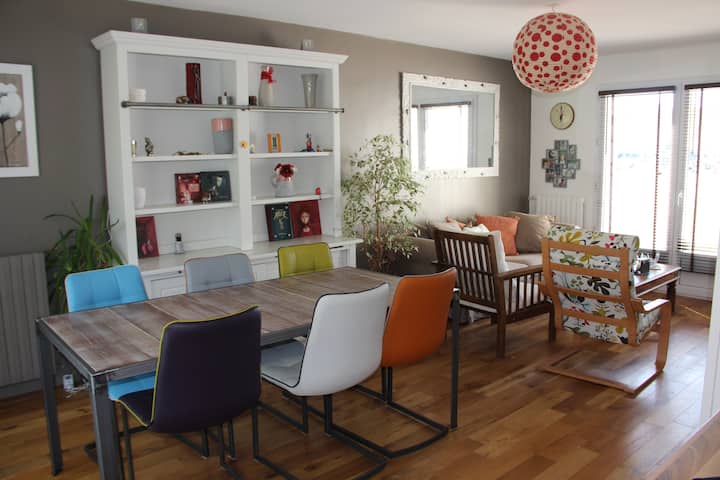 Agréable Maison Dans Quartier Calme Et Balnéaire - La Rochelle