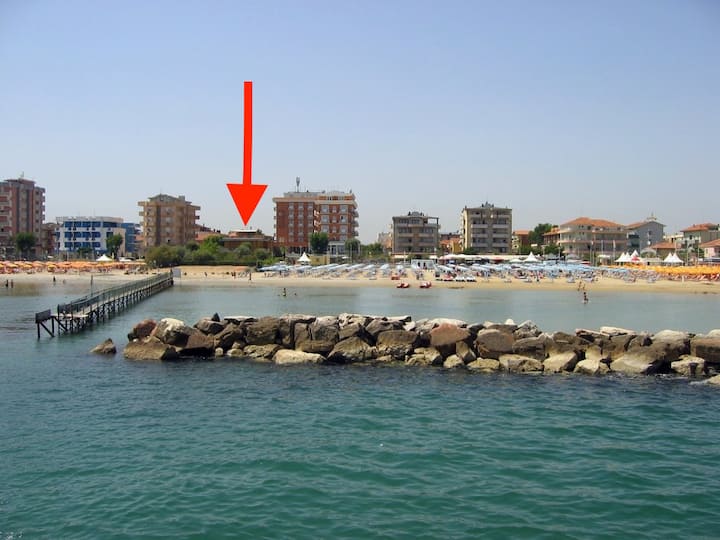 Appartamento In Villa Sul Mare, Giardino-spiaggia - Rimini