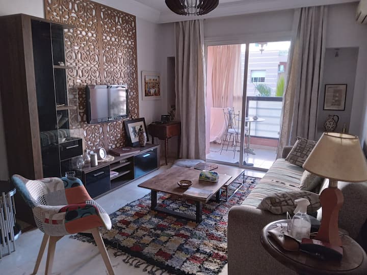 Cosy Et Calme Au Coeur De Guéliz - Marrakesh