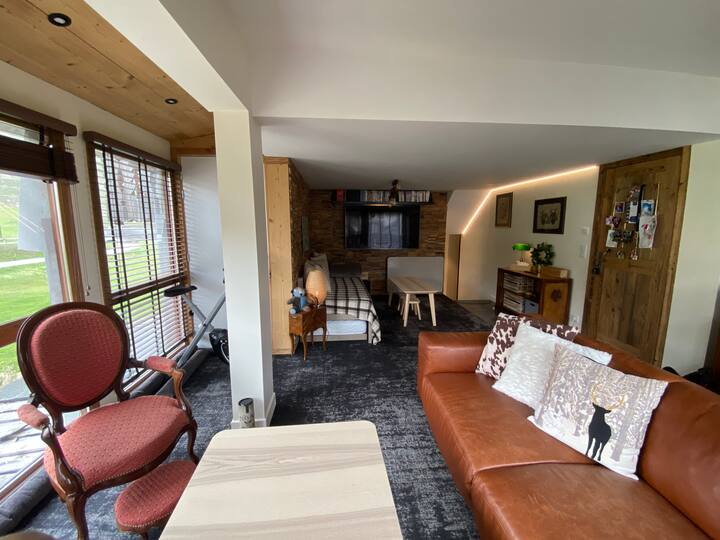 Sur Le Golf, Chalet Face Au Lac, Grand Confort - Tignes