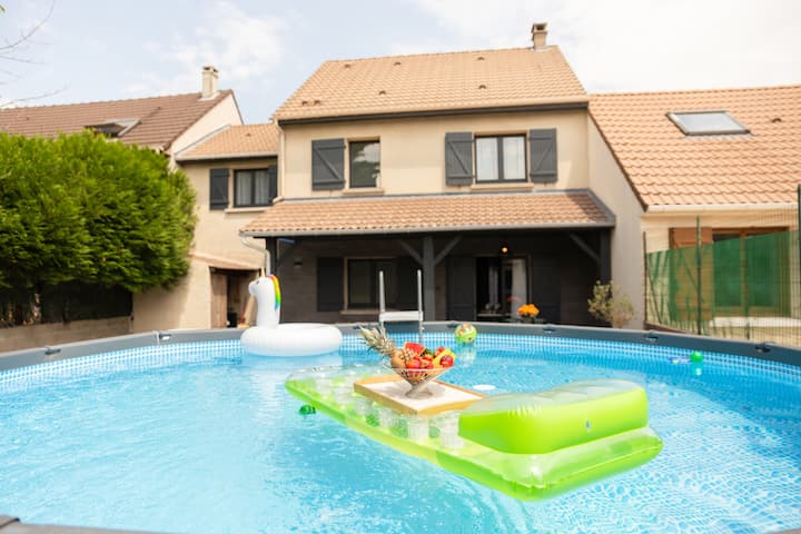 Family Home-piscine-paris-disney-cdg-salle De Jeux - Montmorency