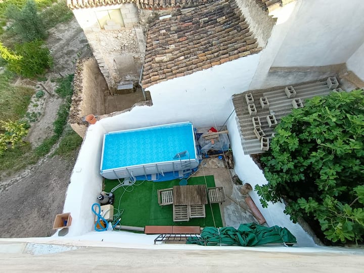 Casa Rural Con Piscina. - Elche de la Sierra