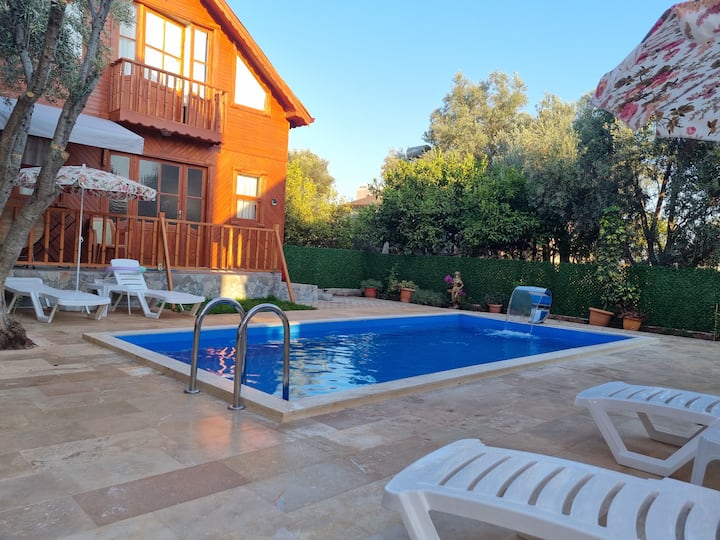 Karatay Duplex Wooden Villas For Rent (Unit B) - Demre
