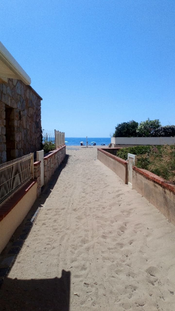 250 Mètres De La Plage Avec Climatisation - Valras-Plage