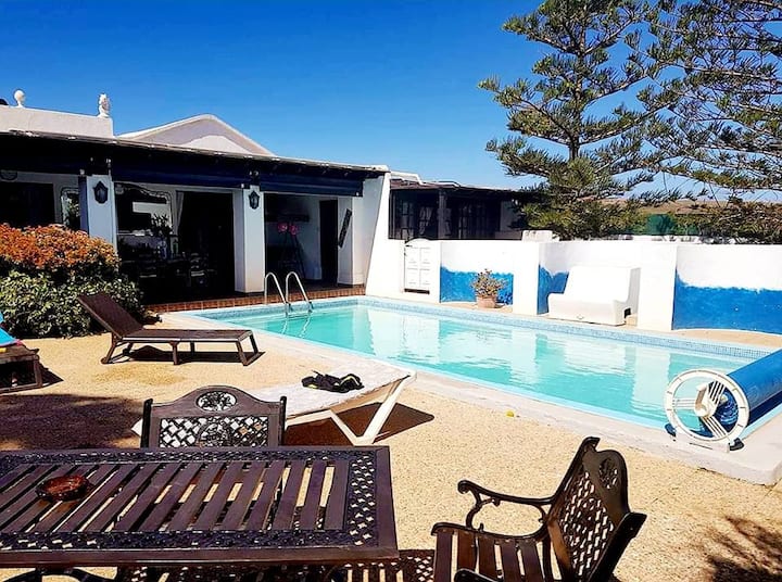 Casa Albryna, Rural Villa, Private Pool, Wifi - Teguise