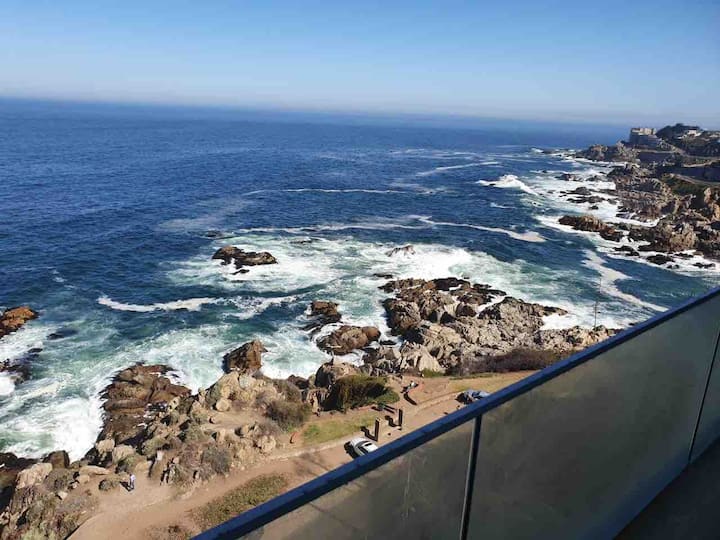 Increíble Departamento Frente Al Mar - Concón