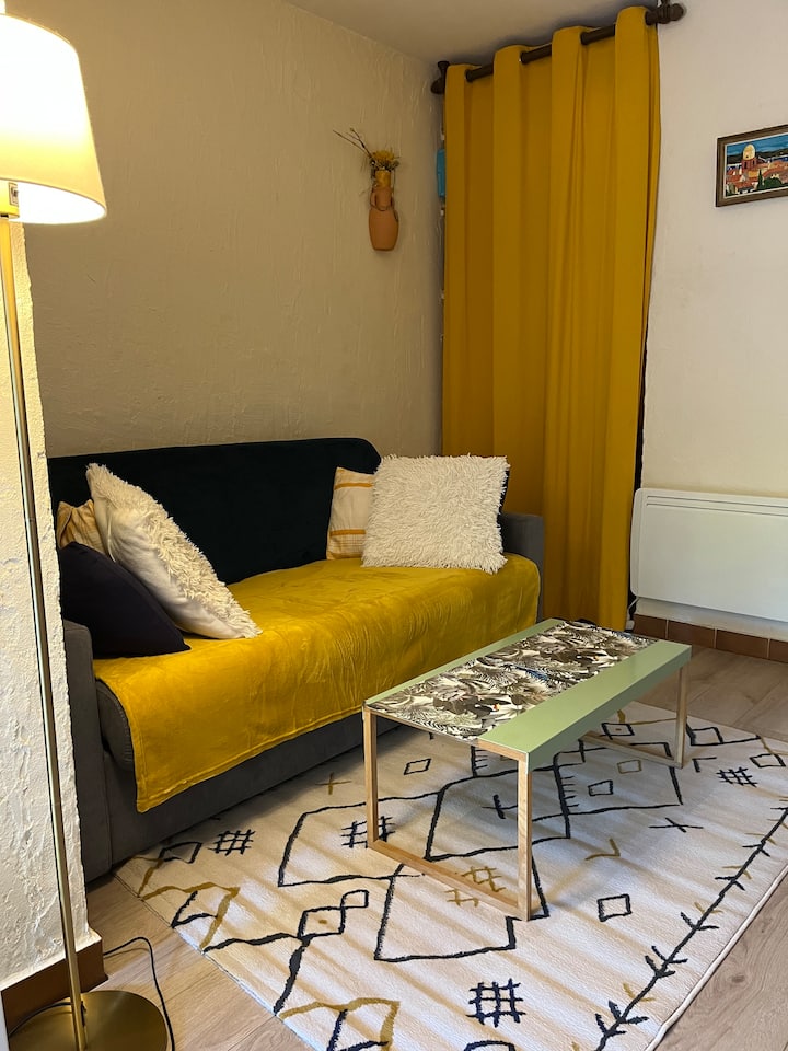 Studio Climatisé, Belle Terrasse, Entrée Privée - Cavalaire-sur-Mer