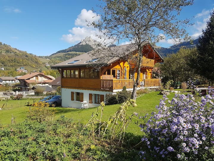 Studio Chalet Au Calme Entre Lac Et Montagnes - Lugrin