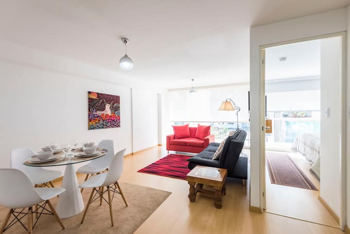 Apartment Modern & Functional In Miraflores Heart - Lima