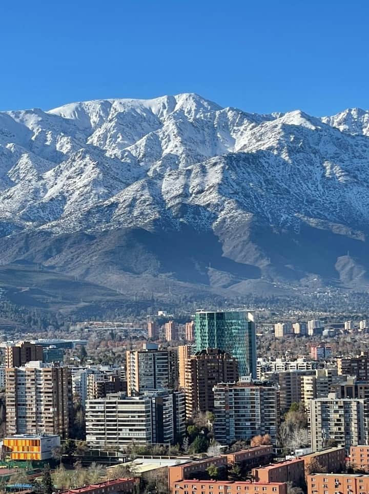 Increíble Vista Al Parque Arauco/ Cordilleras - Vitacura