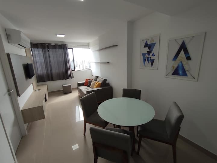 Flat Mobiliado Beach Class Boa Viagem - Recife