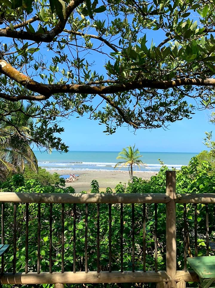 Cabaña - Frente Al Mar Con Playa - Rio Cedro - Puerto Escondido