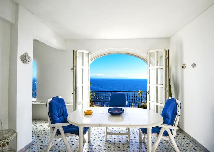 Casa Isca, Direttamente Sul Mare Con Vista E Park - Praiano