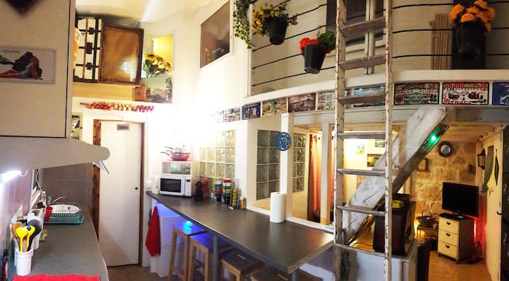 Charme/atypique Palaisexpo/parking Gratuit - ニース