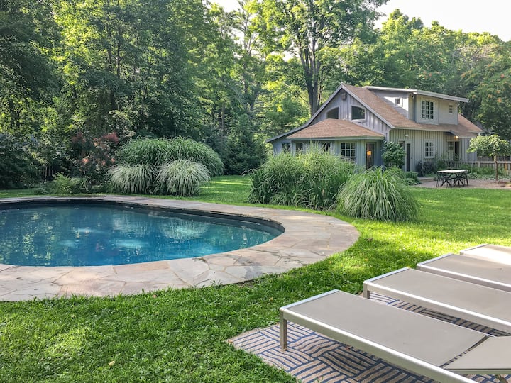 New: Luxury Carriage House: Pool•ac•walk To Town! - Woodstock, NY